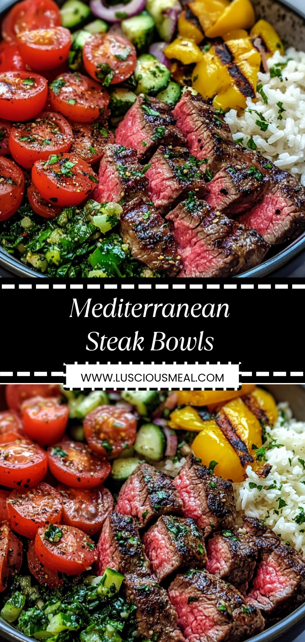 Mediterranean Steak Bowls (Restaurant-Quality Dinner at Home ...