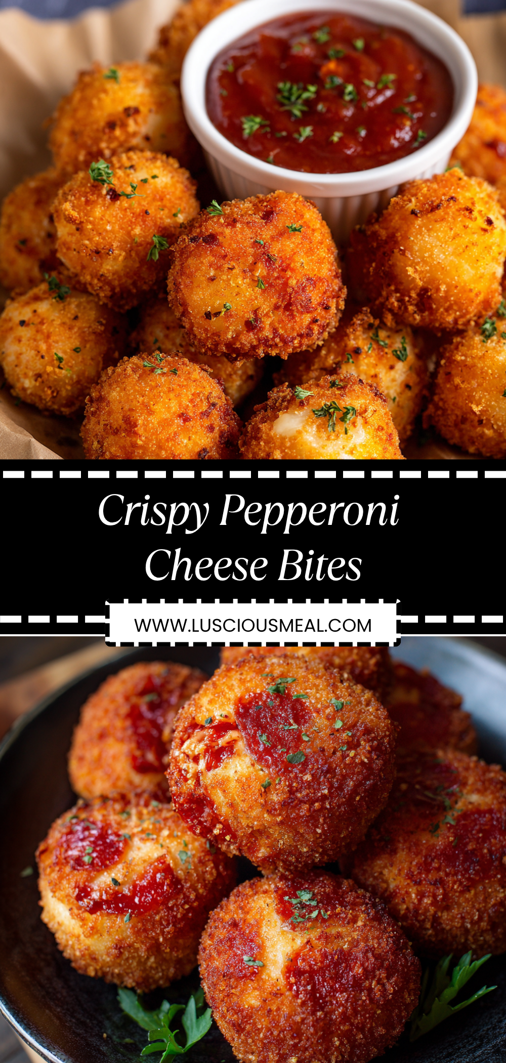 Crispy Pepperoni Cheese Bites (Beef Pepperoni) - lusciousmeal.com